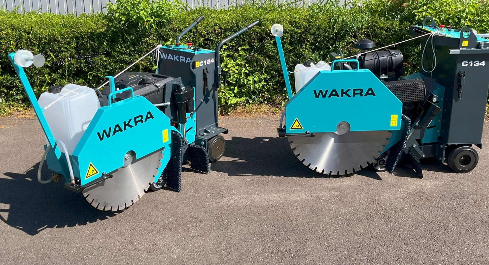 Deutlich geringerer Wasserverbrauch mit C124 & C134 – WAKRA Maschinen GmbH